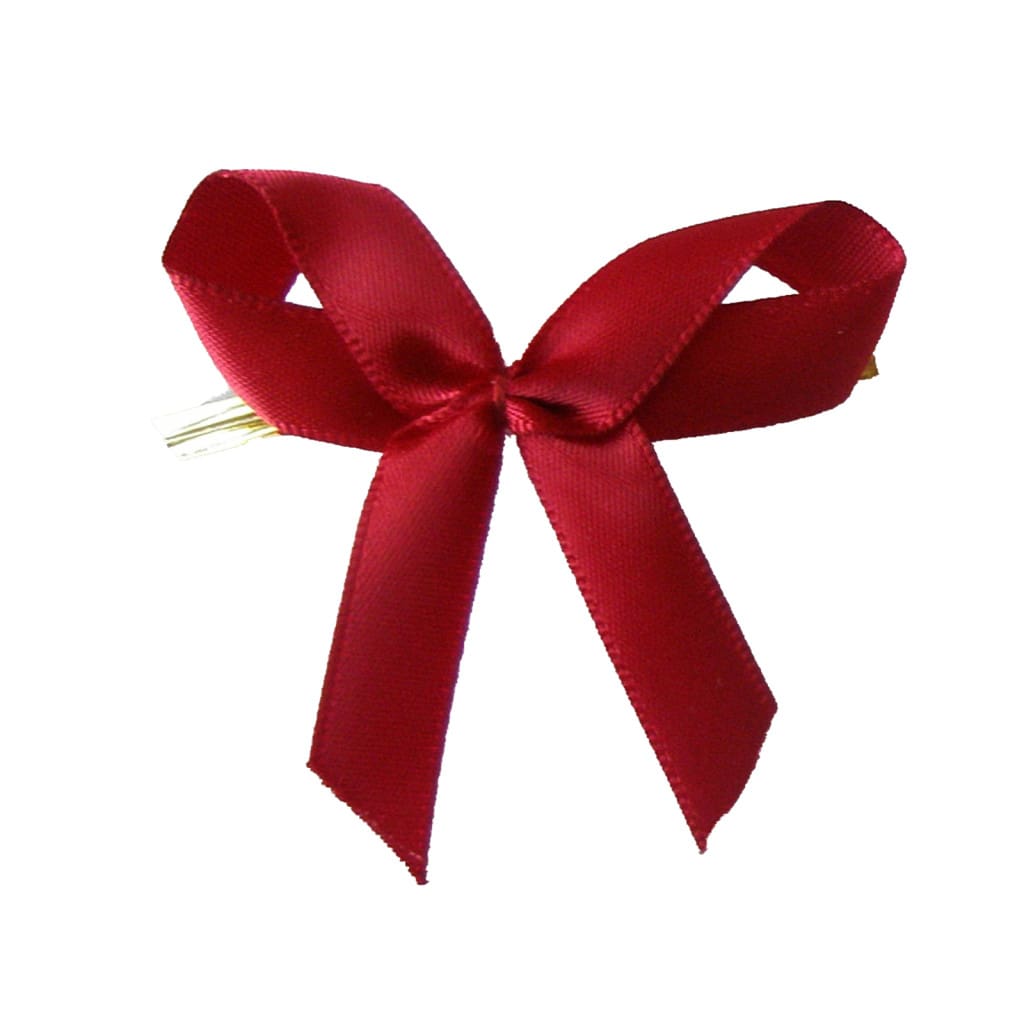 Masche mit Clip rot - tortenbilder.at